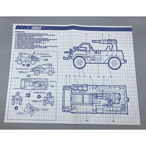 Hasbro | Toys | Gi Joe Battle Force 200 Eliminator Orig Instructions ...